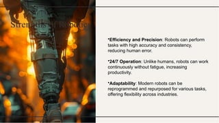 SWOT Analysis of Robotics Technology Latest | PPTX