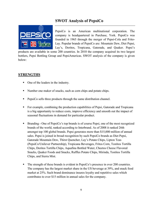 SWOT Analysis Yum! Brands,pizza hut and kfc | DOCX | Food Industry ...