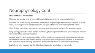 Swoyam NEUROBIOLOGY OF MEMORY.pptx