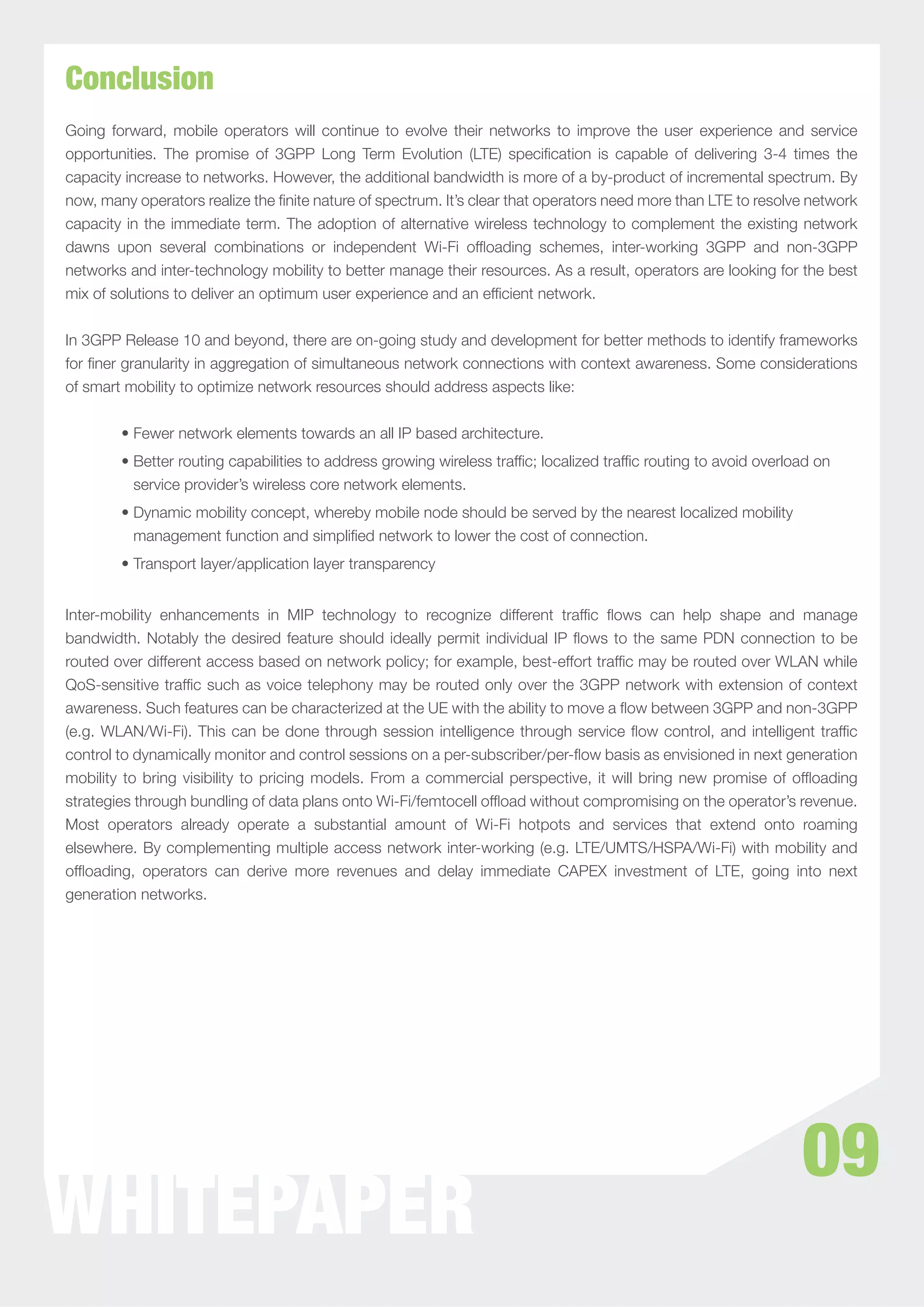 Mobility Management For Next Generation Networks | PDF