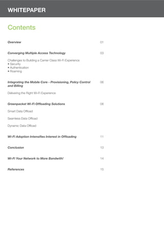Wi-Fi Offload Authentication & Security through EAP based approach - White Paper download | PDF ...