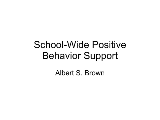 Swpbs Change Process | PPT