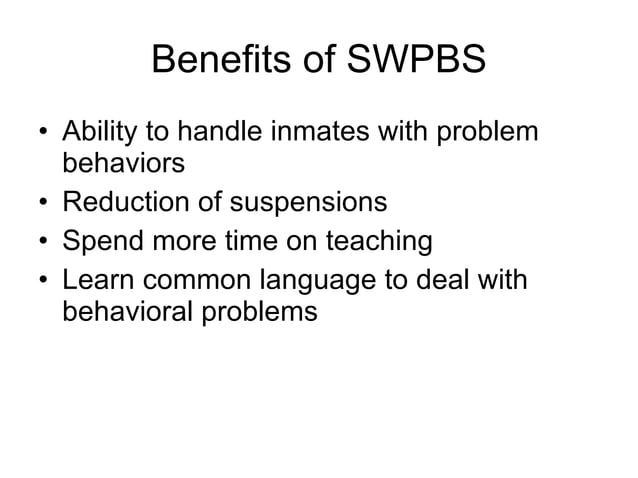 Swpbs Change Process | PPT