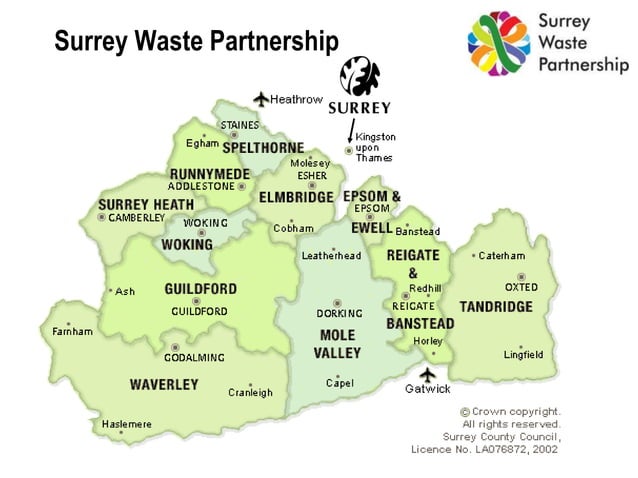 Surrey Waste Partnership - Waste Data | PPTX