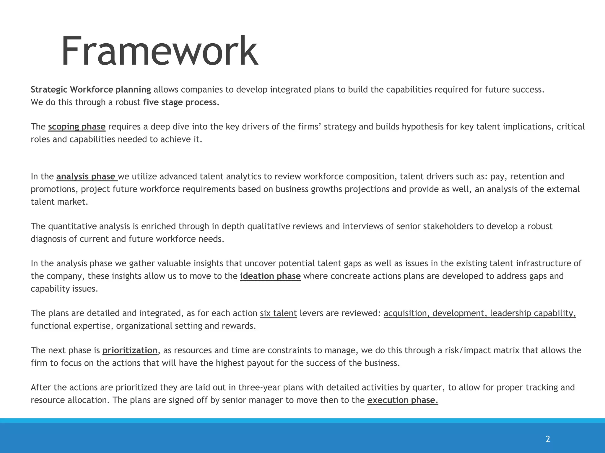 Strategic Workforce Planning | PPTX