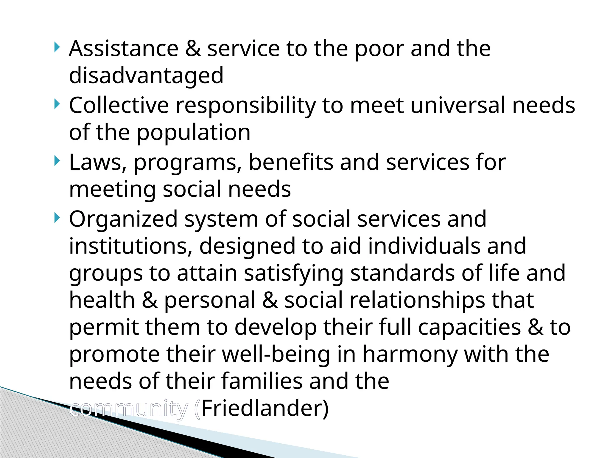 Social Welfare Policies Programs and ptx | PPTX