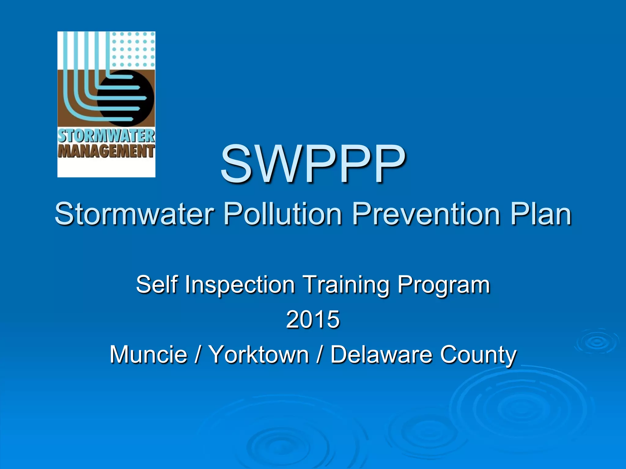 Swppp training 2015_a | PDF