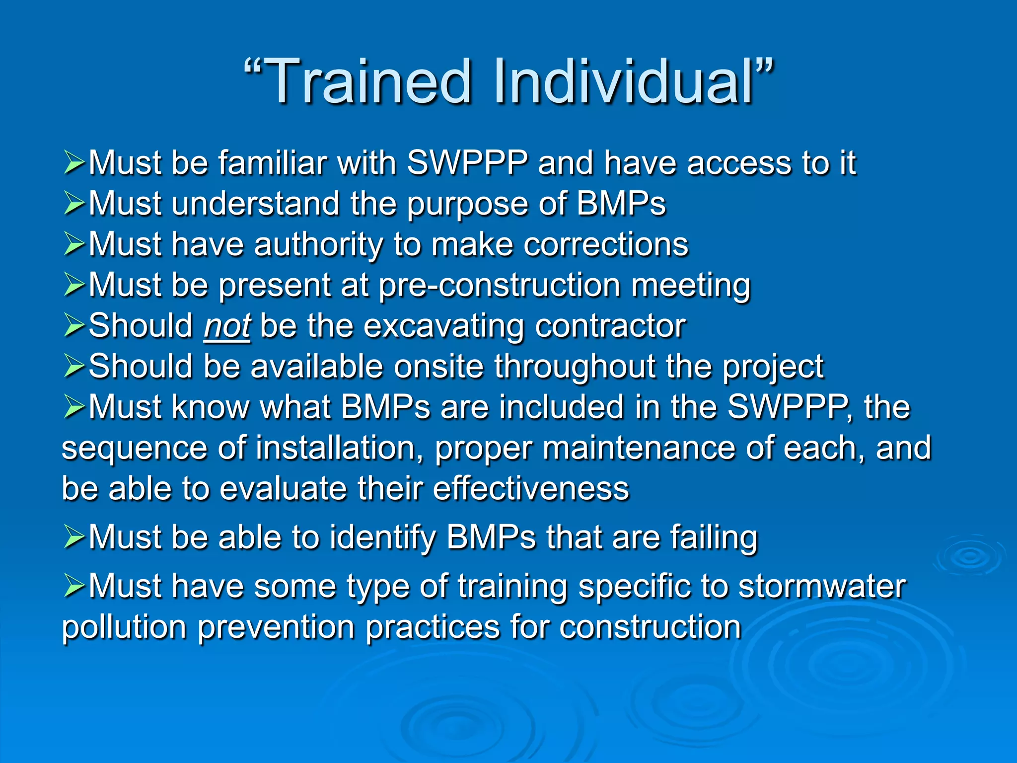 Swppp training 2015_a | PDF