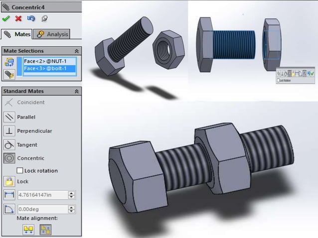 SolidWorks PPT | PPTX | Computer Software and Applications | Computing