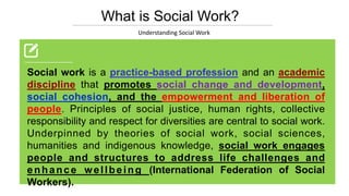 The Social Work Profession | PPTX