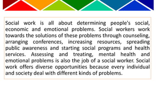 The Social Work Profession | PPTX