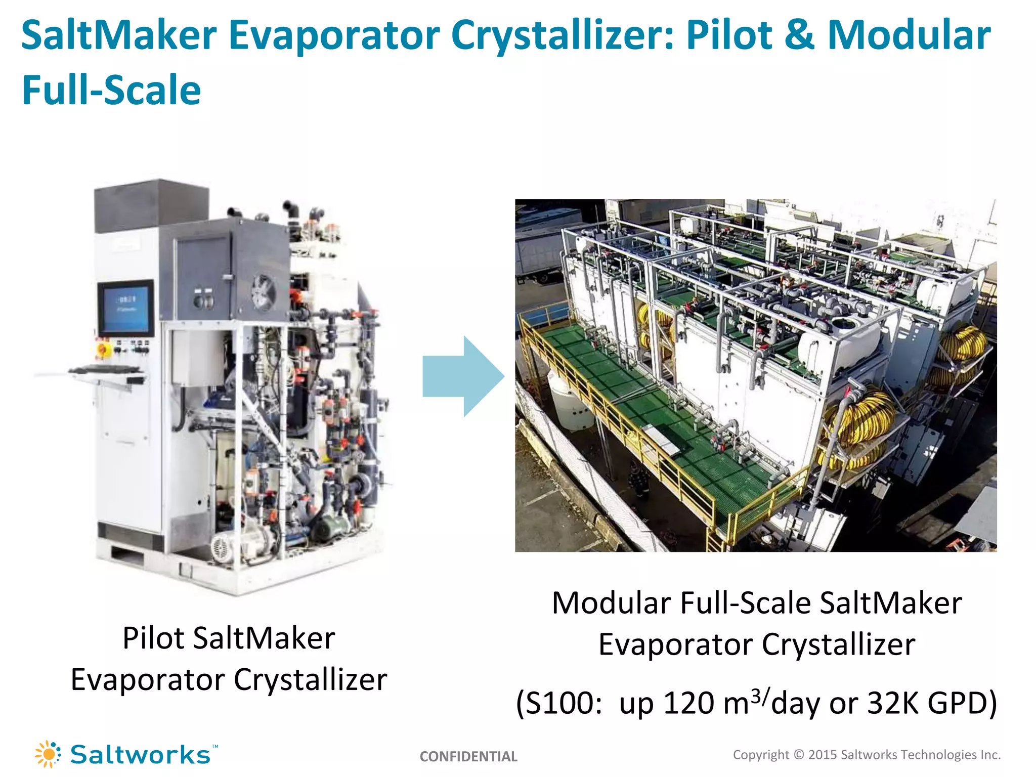 SaltMaker Evaporator Crystallizer Project Results: Treatment of ...