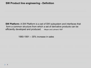 SW Product Line Engineering | PPTX