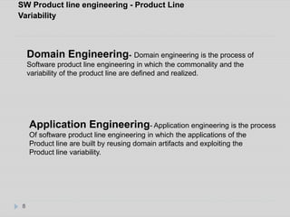 SW Product Line Engineering | PPTX