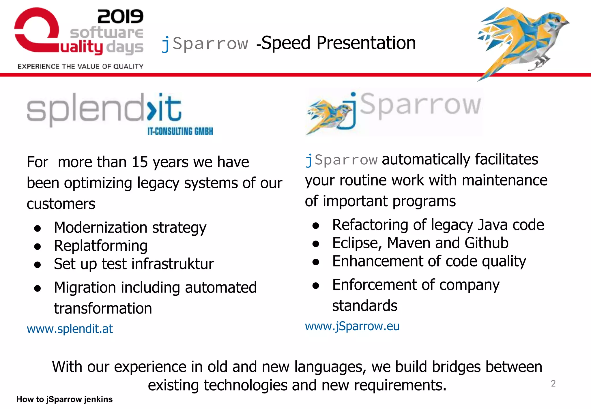 How to jSparrow Jenkins? | PPT