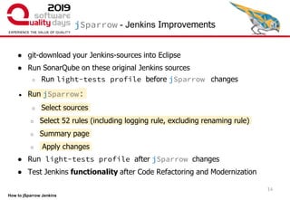 How to jSparrow Jenkins? | PPT