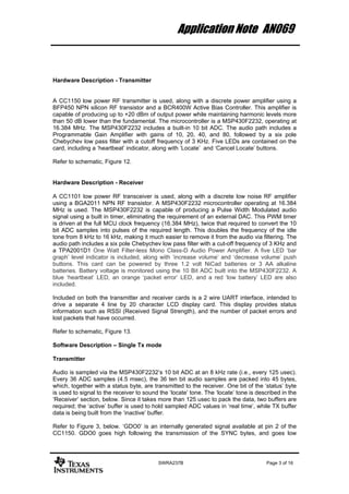Swra237b | PDF | Digital Audio | Computer Software and Applications
