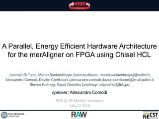 A Parallel, Energy Efficient Hardware Architecture for the merAligner ...