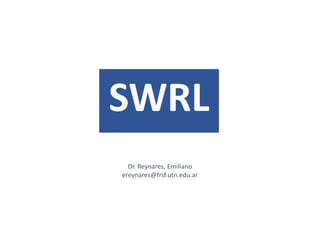 SWRL Overview | PPT