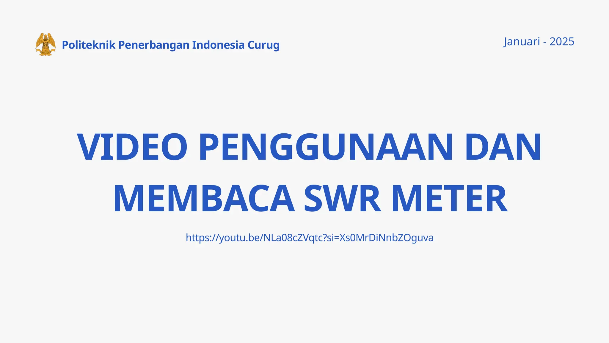 SWR METER and Implementation in radio operation | PPTX