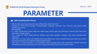 SWR METER and Implementation in radio operation | PPTX