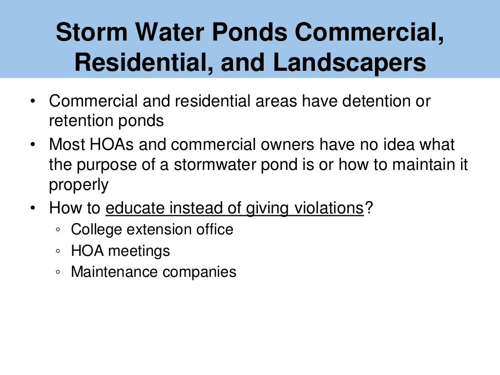 Municipal Stormwater Illicit Discharge Programs, Stormwater System Ma…