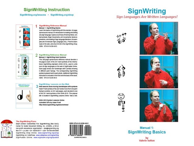 SignWriting Basics Instruction Manual | PPT
