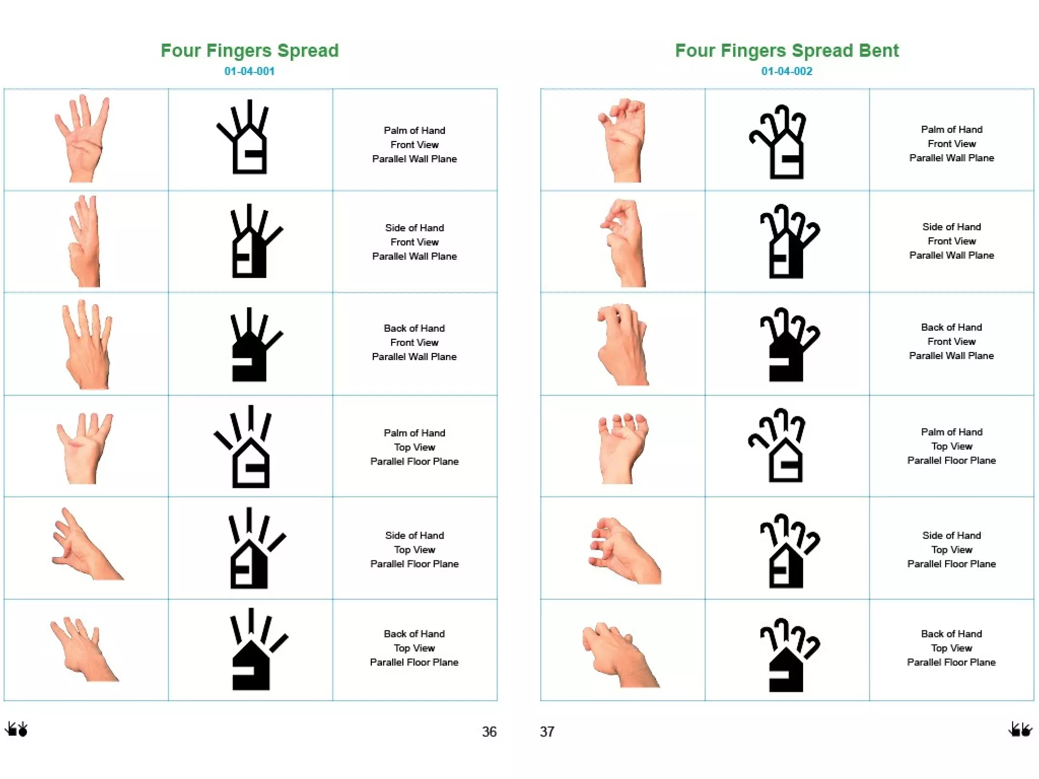 American Sign Language Hand Symbols SignWriting Manual | PPT
