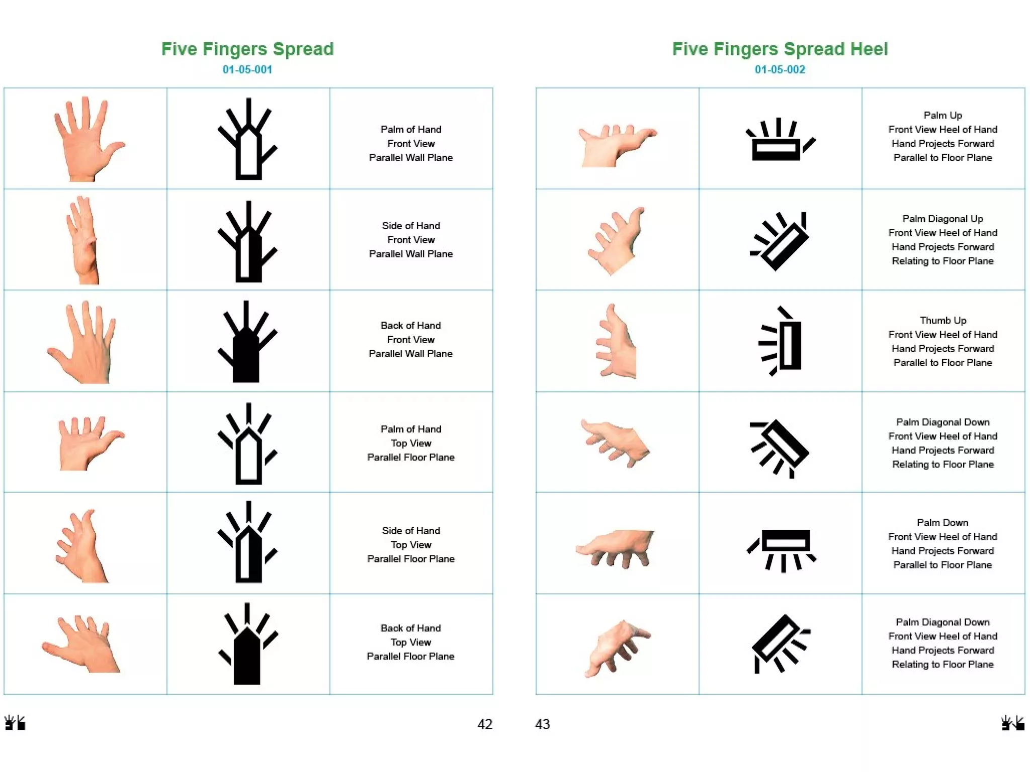American Sign Language Hand Symbols SignWriting Manual | PPT