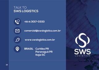 Presentation SWS Logistics / English | PPT