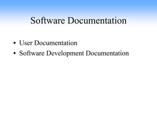 Sw Software Documentation | PPT