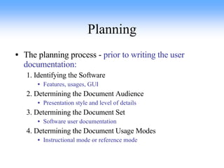 Sw Software Documentation | PPT