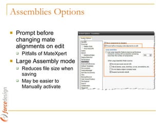 SolidWorks Assemblies | PPT | Programming Languages | Computing