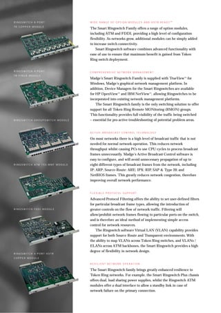 Token Ring Switches from Madge Networks | PDF