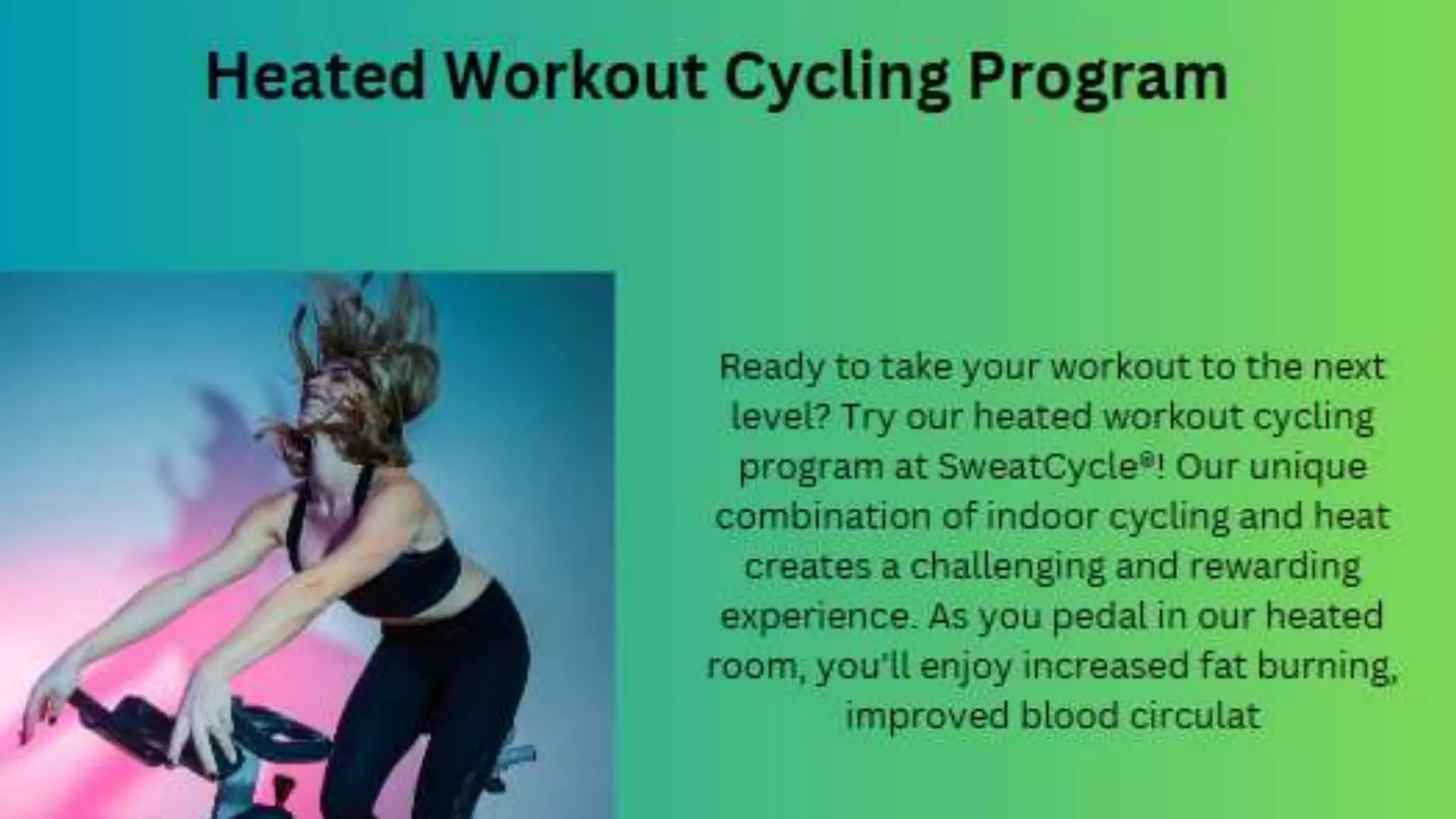 Los Angeles Hot Workouts Cycling | PPT