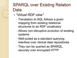 Semantic Web Technologies: A Paradigm for Medical Informatics | PPTX