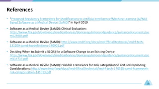 SW Validation of AI-Based Medical Devices- MedDev Soft | PPTX