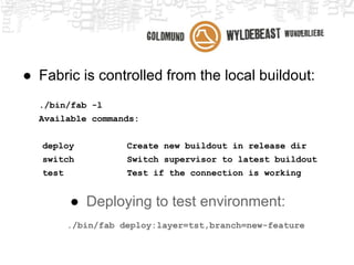 Plone deployment made easy | PPT