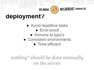 Plone deployment made easy | PPT