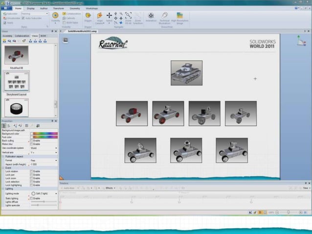 3DVIA Composer for Assembly Instruction Storyboards | PPT