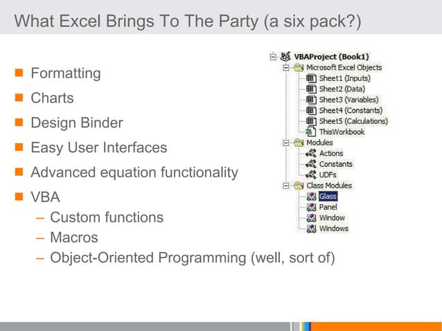 Sww 2008 Automating Your Designs Excel, Vba And Beyond | PPT