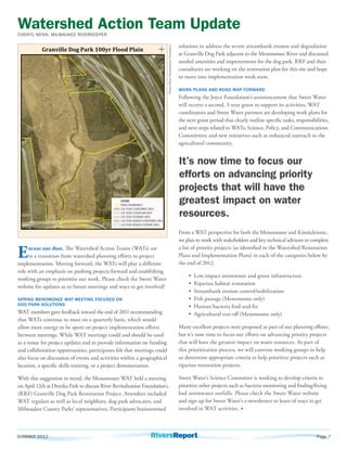 Rivers Report -- Summer 2012 | PDF