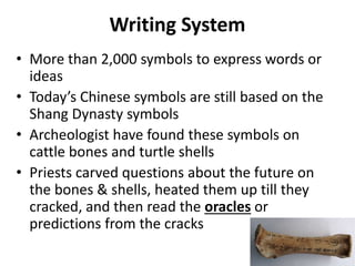 Shang dynasty | PPTX