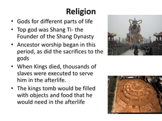 Shang Dynasty Religion