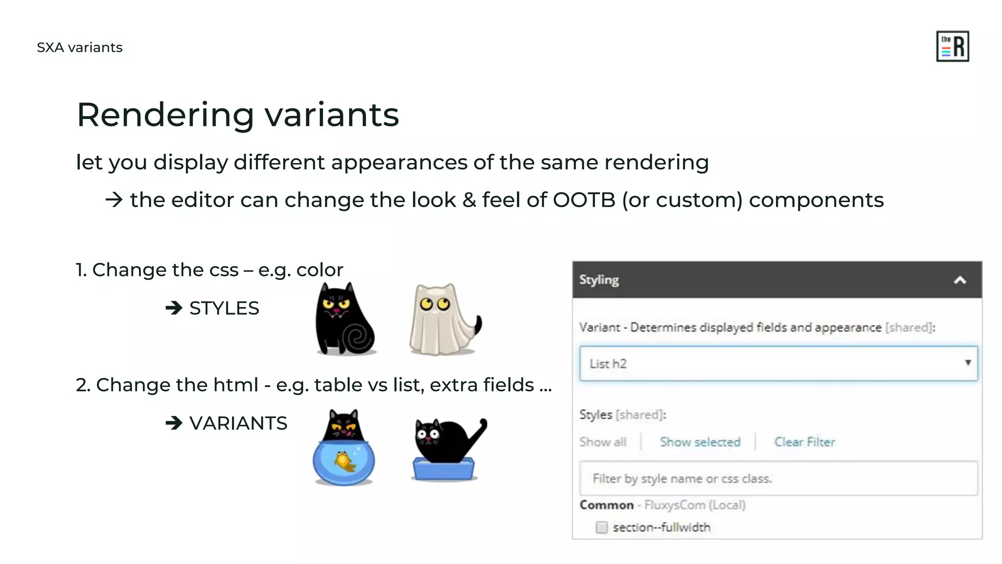 The ultimate SXA variants guide: to Scriban and beyond | PPTX