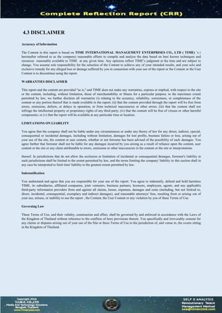 SXA Sample Report (CRR) | PDF | Sales | Business