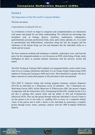 SXA Sample Report (CRR) | PDF