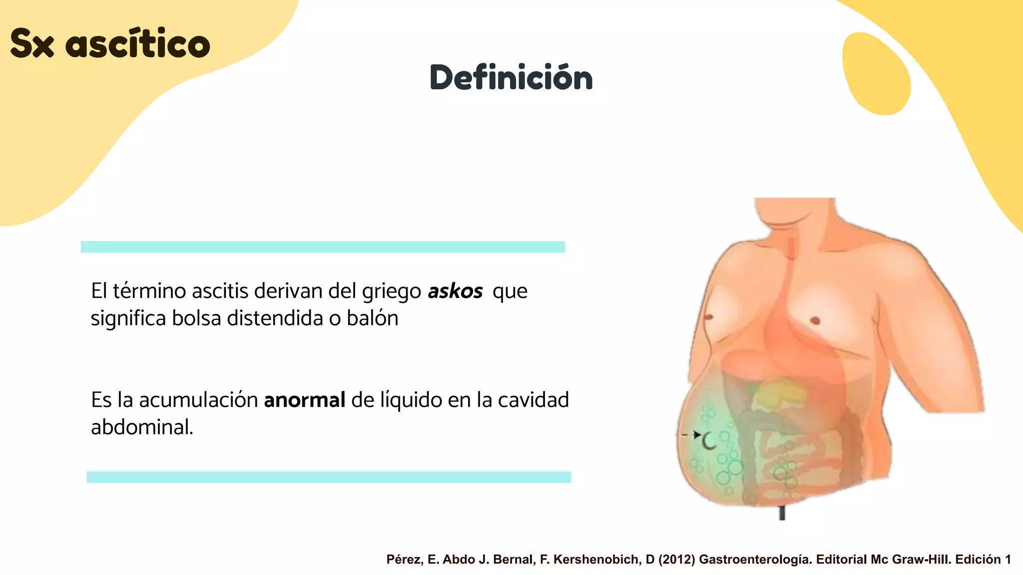 Sindrome ascítico, hipertension portal, cirrosis hepática | PDF