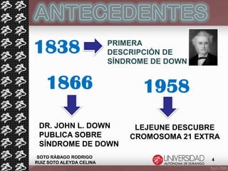 SÍNDROME DE DOWN | PPTX