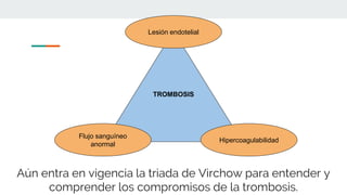 Sx de hipercoagulabilidad | PPTX